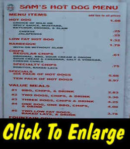 SAM’S HOT DOG STAND – Holly Eats