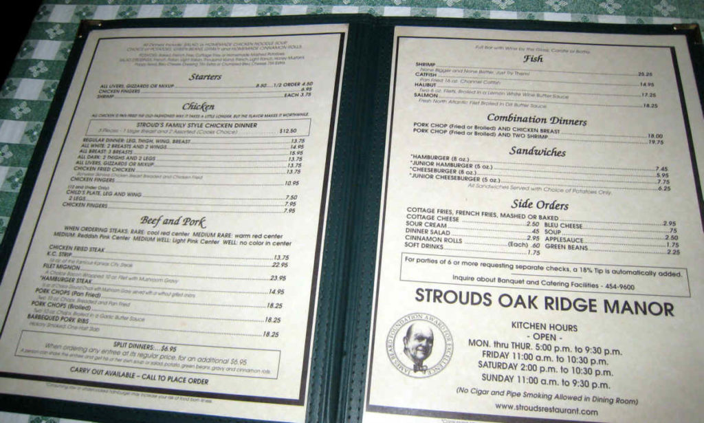 Stroud’s Oak Ridge Manor at HollyEats.com – Holly Eats